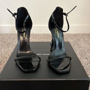 Yves Saint Laurent | Shoes | Ysl Opyum Sandals In Patent Leather | Poshmark